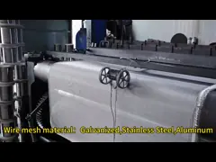 China Square Hole Wire Fly Screen Mesh Mosquito Netting Roll For Window Screen for sale