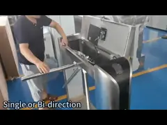 60W openluchtturnstiles van de Roestvrij staalrfid Driepoot Semi Automatisch