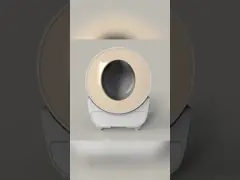 Waterproof Self Cleaning Automatic Pet Litter Boxes Dust Free Technology Voice Control