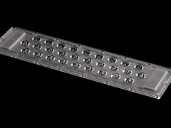 Streetlighting Lens 28pcs 260×68mm Water-resistant High Transmittance Good Light Control 3030LEDs Lens