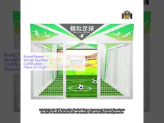 China Interactive Football Game Solution All In One Interactive Soccer Game for sale