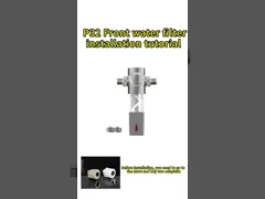 5 tonnellate grande flusso filtro sedimento casa intera sistema di filtro dell'acqua del rubinetto domestico