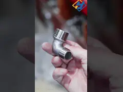 Stainless Steel Elbow 90 Degree Large and Small Head Reducing Threaded with Variable Diameter Inner