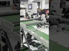460mm two flatbed stations with IML conveyor