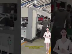 Fully Automatic PS Foam Disposable Lunch Box Making Machine