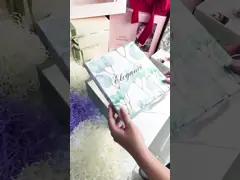 China Luxury Gift Packaging Box Two Tuck Folding Perfume Scented Candle Packaging Box With Insert for sale