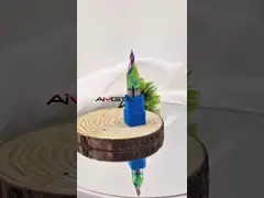 China 0.1mm Tip 2 Flute Carbide Tapered Engraving Cutter Micro CNC Engraver for Fine Lettering PCB for sale