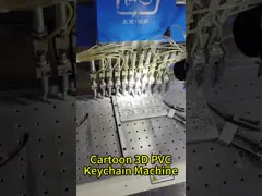 China 32 Colors PVC Doll Making Machine Earphone Case Dispensing Machine for sale