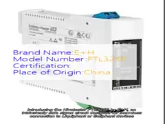 Intrinsically Safe signal Circuit for Connection to Liquiphant or Soliphant Devices Nivotester FTL325P