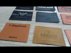 Красочные заплаты выбитой кожи таможни для шляп/легковеса сумки