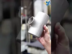 Stainless Steel Butt Welded Pipe Fittings Reducing Tee