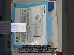 MTL5521-T SOLENOID/ ALARM DRIVER Loop-Powered, IIC