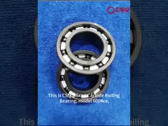 China 6004ce Ceramic Ball Bearing For Extreme Temperatures And Corrosion Resistance for sale