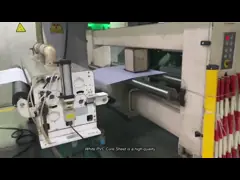 China Custom Color Laminated Plastic Card Sheet For Producing Bank Cards / Credit Cards for sale