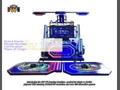 China 1 Person 2 Person Dancing Game Machine DDR Arcade Machine For Shopping Mall for sale