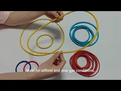 China Colorful Silicone Rubber O Rings With Moulding Processing Service for sale