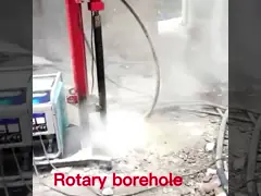 Horizontal Borehole Drilling Machine Mining Equipment Pneumatic Drilling Rig