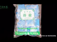 Cina 54PCS Bagno di ricarica minerale Sale Detox di carbone attivo Bagno di bagnasciuga in vendita