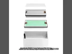 4 Layers Replacement Filter Set For FED350 Laser Fume Extractor Beauty Salon