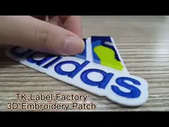 China Custom Embroidered Clothing Patches - Sew On & Stick On Badges in Any Size & Color with 100% Cotton/Polyester Materials for sale