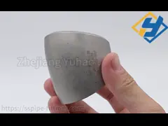 Stainless Steel Butt Welded Pipe Fittings 45 degree elbow