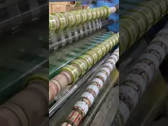 China Logo Text Graphics Custom Printed Duct Tape BOPP Film Printed Tape Roll for sale