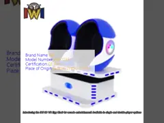 1 Person 2 Person VR EGG Chair Virtual Reality Egg Chair For Shopping Mall