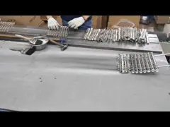 China 11 Inch Anti-Rust Electroplated 3-Ring Binder Mechanism - 280mm Length, 16mm Ring Diameter for A4 Paper Organization for sale