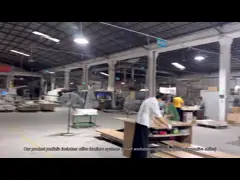 중국 4개의 직원 사무실 워크스테이션 책상은 ODM 나무로 되는 컴퓨터 워크스테이션을 주문을 받아서 만들었습니다 판매용