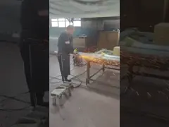 Polishing and grinding of galvanized products before powder coating