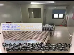 Light Steel Frame Workforce Housing Factory Staff Apartment