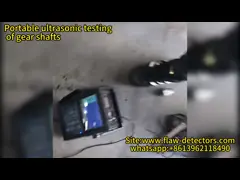 휴대용 초음파 결함 감지기 스캔 범위 0-6000mm 작동 주파수 0.4-20 MHz