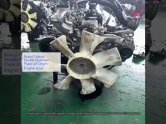 China High Quality Original Complete Diesel Used Engine Block Assembly for Nissan TD27 Gearbox Conversion Kit for Car Engine for sale