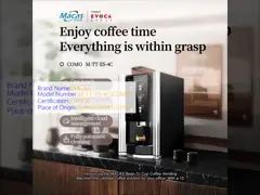 China Bean To Cup Coffee Vending Machine with Built-in Grinder and 20 Bar Pump for sale