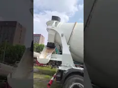 China Sany 12cbm Second Hand Concrete Mixer Trucks Euro V Emission Strong Load for sale