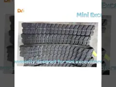 Cina Mini Escavatore Leggero Cingoli in Gomma da 0.8 a 1.5 Ton Attacco per Mini Escavatore in vendita