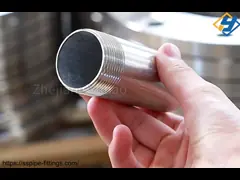 100MM Welding nipple Stainless Steel Nipple SS A312 304 316 Half Thread Nipple Male Thread Nipple