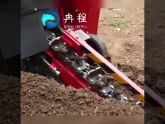 China 600mm Depth Trench Digger Trenching Machine Irrigation Landscaping Trencher For Pipeline for sale