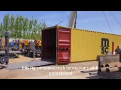 St 300 Large Borehole Deep Drilling High Speed Yuchai Diesel Engine Pneumatic Drilling Rig