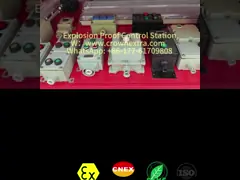 China IP65 Stainless Steel Wall Mounted Electrical Control Panel Enclosures AC 220V/380V Ex Proof Control Panel for sale