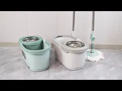 China Household 360 Rotating Spin Mop And Bucket Stainless Steel Rod + Microfiber Cloth Head for sale