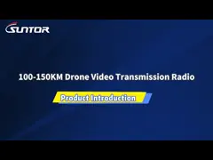 CD100pro 100-150 χλμ. Συμπληκτικός και φορητός μεταδότης HD COFDM με σύστημα Sbus/Ttl/232/Mavlink Telemetry Cofdm