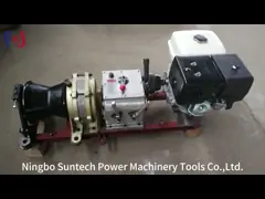 China Compact Lightweight ​​Portable Shaft Drive Winch For Emergency Recovery Operations for sale