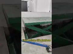 China Fixed Scissor Lift - 15 Ton High Load + Compact Design - Reliable for Factory Cargo Lifting & Material Handling for sale