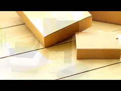 China Kraft Paper Macaron Box with Transparent Window for sale