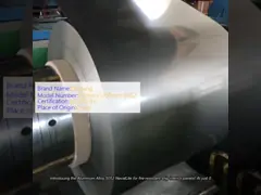 Aluminum Alloy  5052 NavalLite (0.5mm/1200mm) for Fire-Resistant Ship Interior Panels