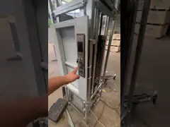 중국 무 기어인 AC VVVF 병원 침대 엘리베이터 기계 무기계실 PMSM 판매용