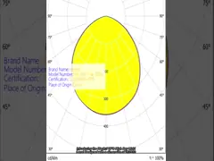 UFO High Bay Light Lens Glare-Free Cover 263×10.59mm Dimensions Durable PC Material Lens