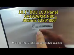 China BOE GV101WXM-N80 10.1 Inches LCD Panel With 500 Nits Brightness for Industrial Control Panels for sale