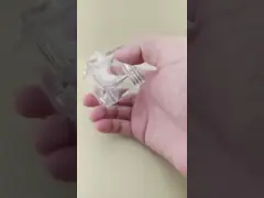 China Square Thick Sole Smooth Clear Glass Bottle for Car Perfume for sale